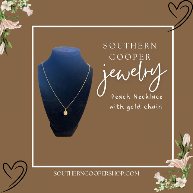 Peach Necklace – Southern Cooper